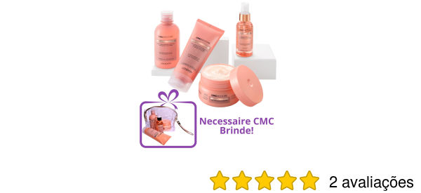 Kit CMC Restore Home Care Necessaire - Shampoo + Condicionador + Máscara + Protetor Térmico ...